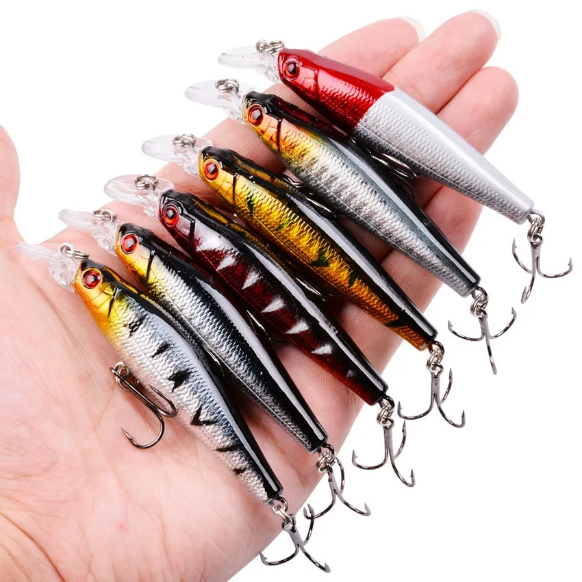 Mini Trout Floating Swing Crank Bait that really get the fish excited ...
