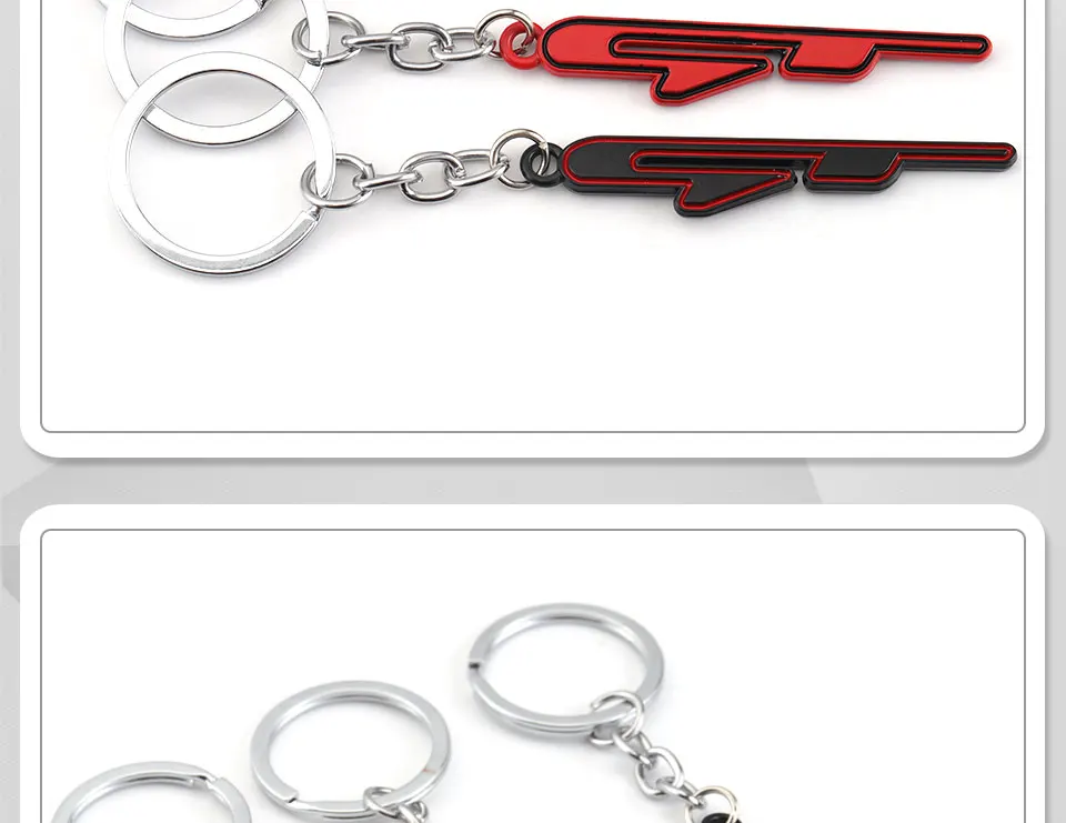 Porte-clés,Porte-clés de voiture GT,pour Peugeot GT 508 3008 5008 Kia ...