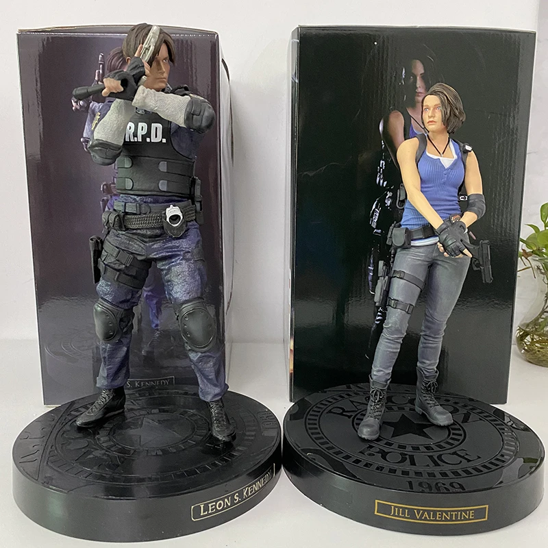 Jill Valentine Figure Game Character Leon Scott Kennedy Action Figure ...