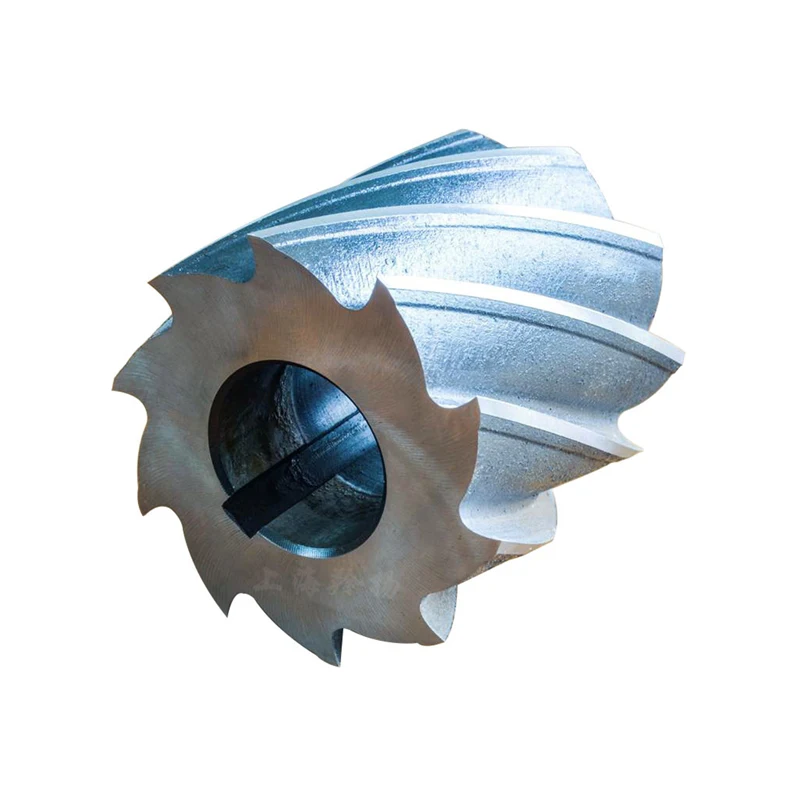 HSS M2 fine teeth cylindrical milling cutter hss spiral plain milling ...