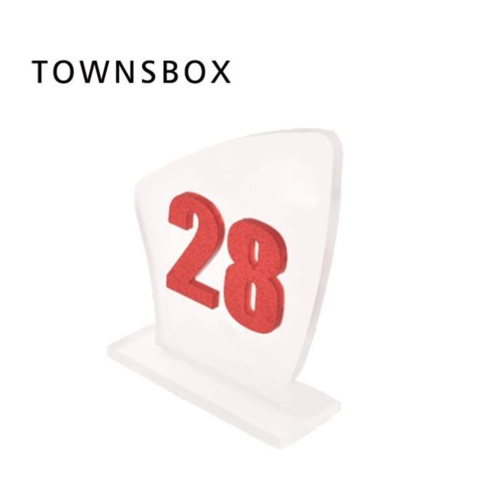 Block Letter Numerals