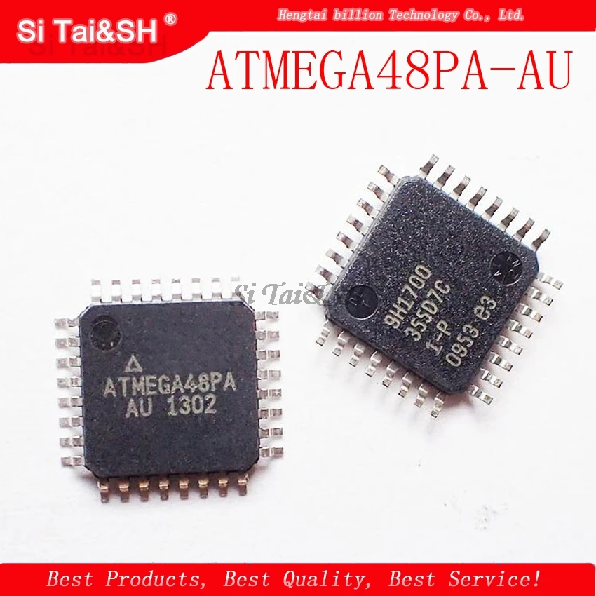 1 unids/lote ATMEGA48PA AU MEGA48PA AU ATMEGA48PA ATMEGA48 TQFP32 ...