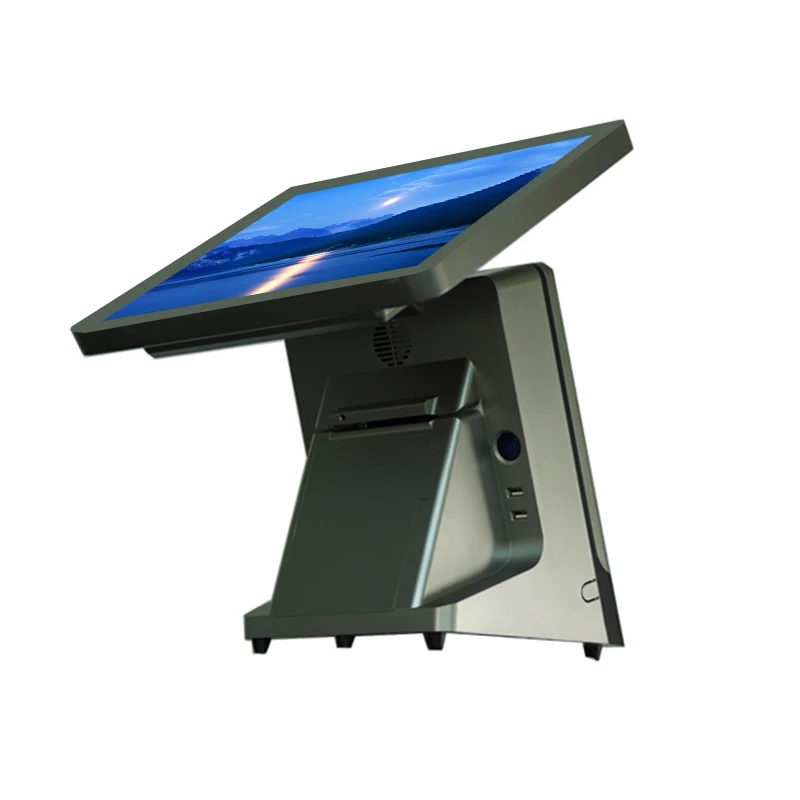 EPOS 15"+8" Dual Screen POS Terminal built-in 80mm printer new product ...