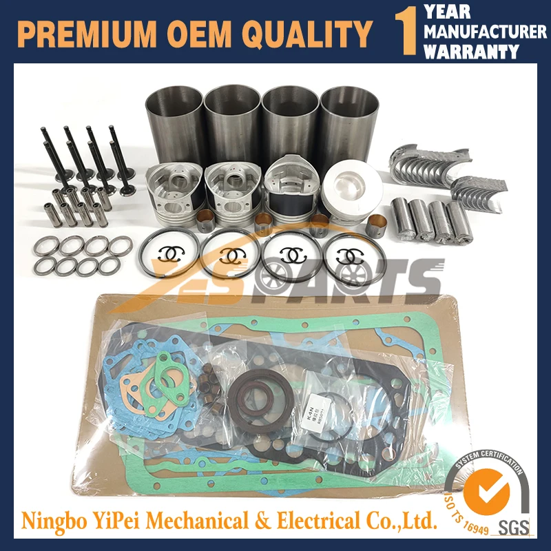 K4N-Overhaul-Rebuild-Kit-For-Mitsubishi-Engine-Cat-305CR-Kobelco-SK045 ...