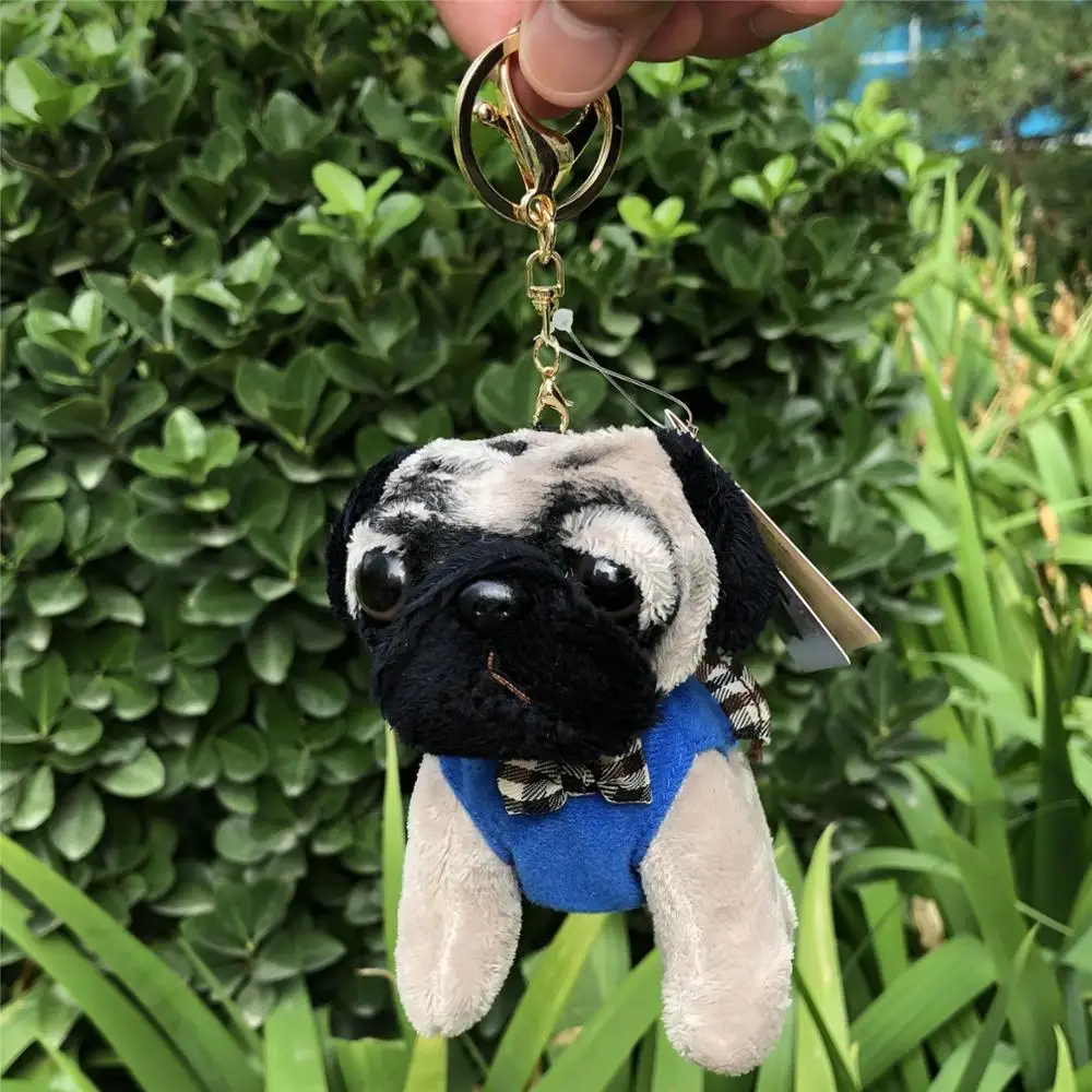 Black Pug Plush
