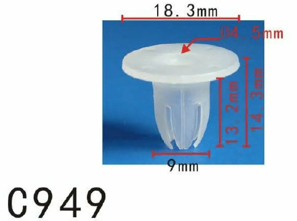 20 개/몫 0019882981 사이드 몰딩 나사 frequ 버클 플라스틱 스트립 클립 메르세데스 벤츠 자동차 리벳|자동 잠금 ...
