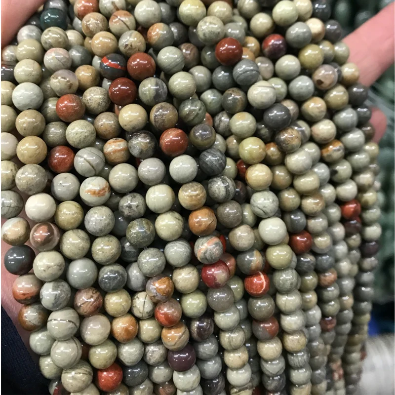 Contas de pedra astrophyllite natural do brasil, 6/8/10mm, para fazer ...