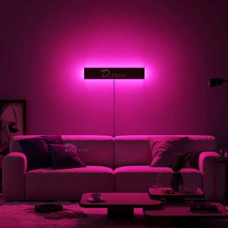 Pink Light Bulb Room