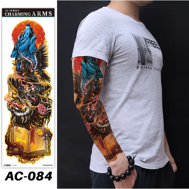 Ghost Sleeve Tattoos