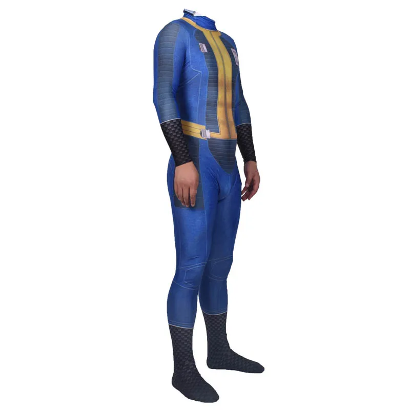 Game Fallout Vault Zentai Bodysuit Cosplay Costume For Adult ...