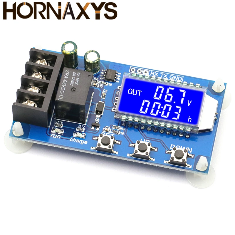 6 60v 10A Lithium Battery Charge Control Module Controller Protection ...