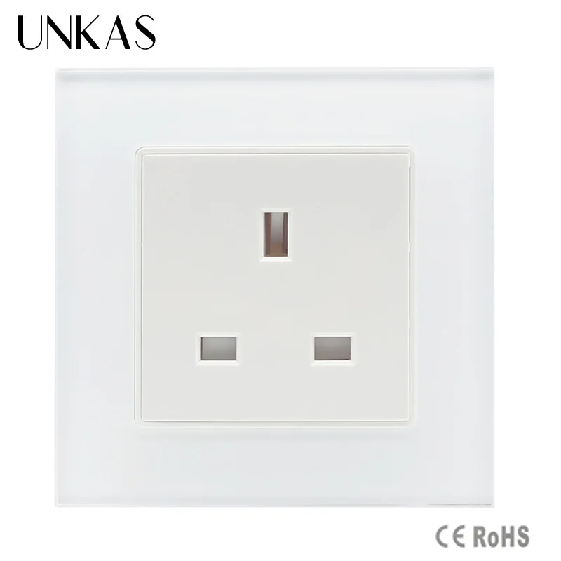 Unkas tomada padrão reino unido, tomada de saída de parede, tomada ...