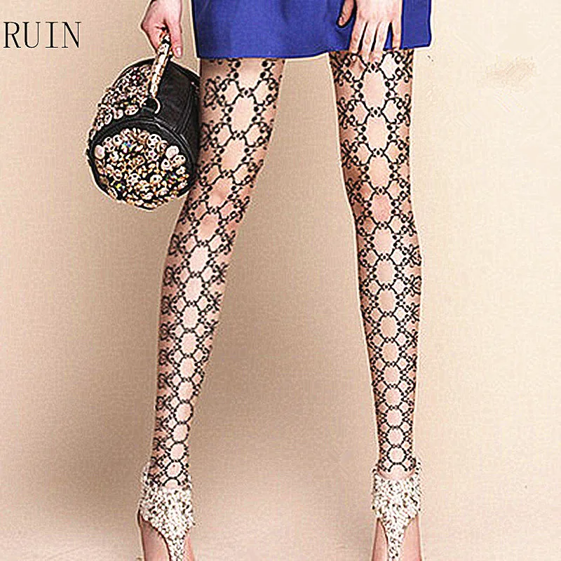 RUIN women's stockings female stockings girl and lady stockings Lace ...