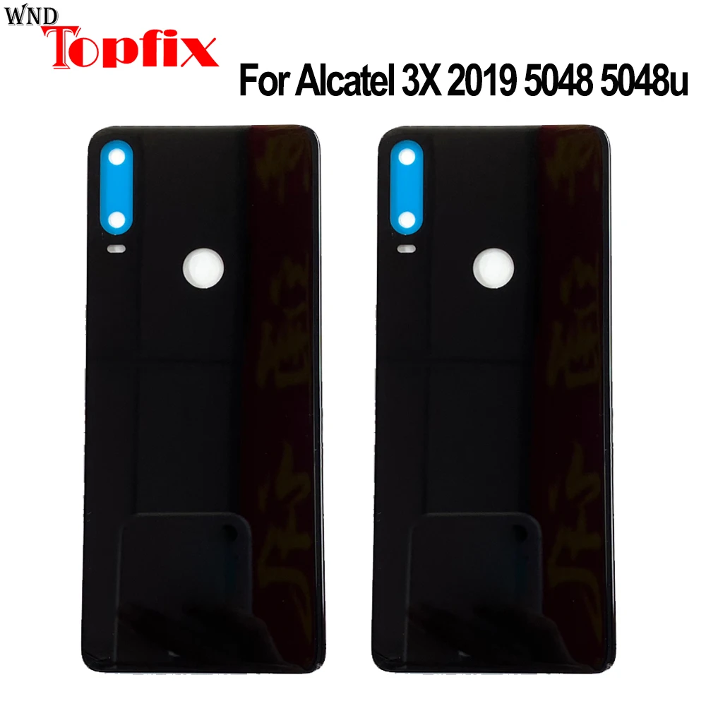 ต้นฉบับใหม่สำหรับ Alcatel 3X 2019แบตเตอรี่ด้านหลังประตูด้านหลังสำหรับ ...