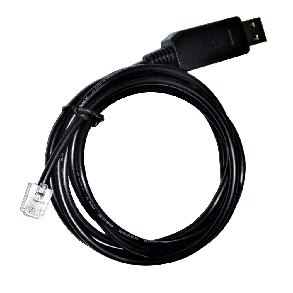 FTDI FT232RL USB TO RJ11 6P4C ADAPTER RS232 SERIAL PLC PROGRAMMING ...