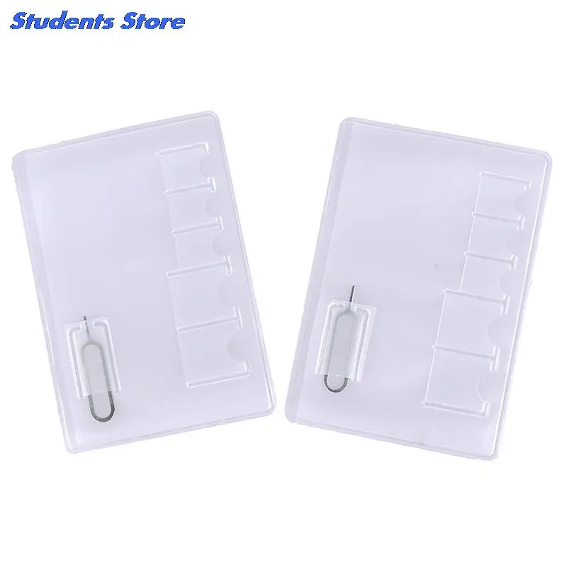 5Pcs-Sim-Card-Storage-Case-Box-Bag-Easy-Carry-Clear-pvc-Protector ...