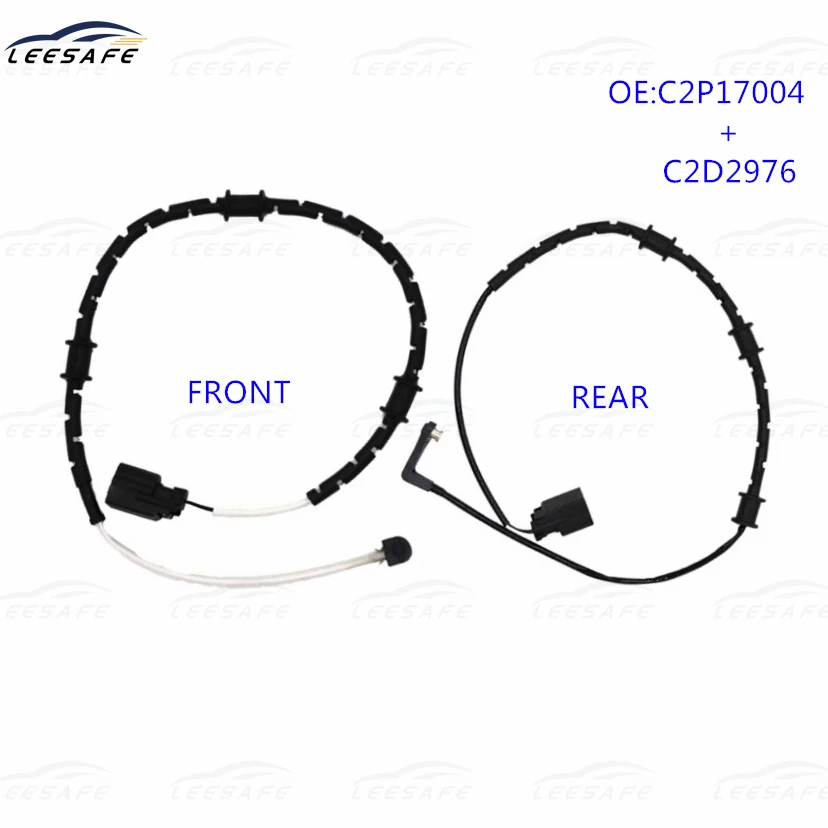 Front + Rear Disc Brake Pad Wear Sensor C2P17004 + C2D2976 for JAGUAR ...