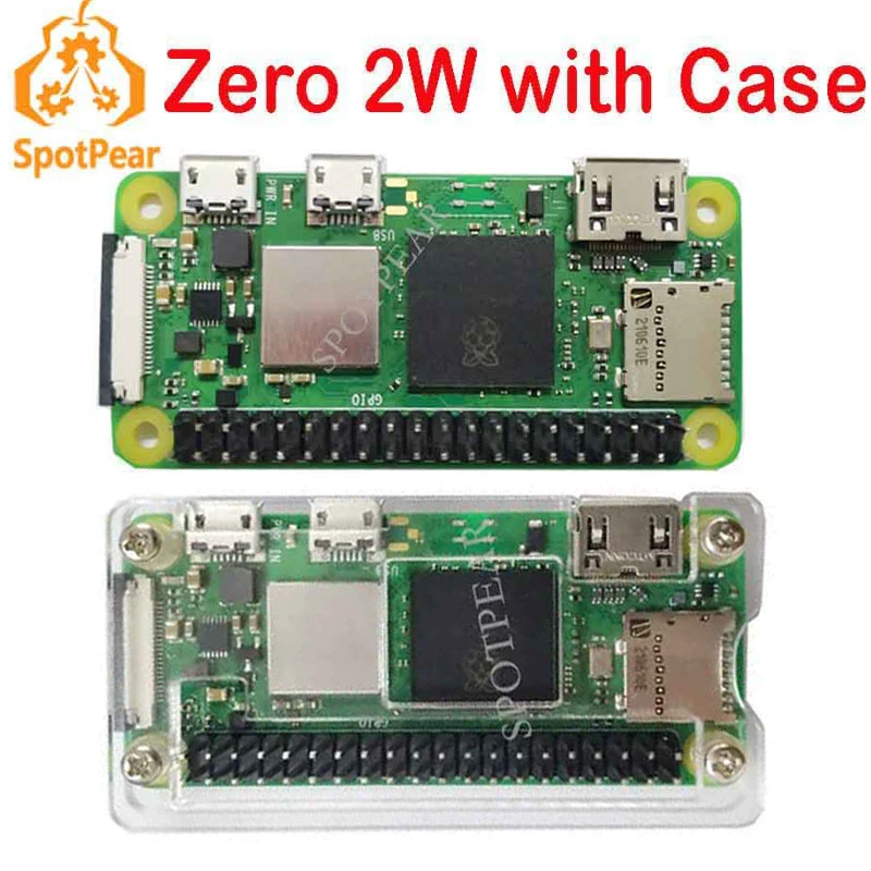 Raspberry Pi Zero 2 W Development Board Pi0 2w With Case - Demo Board ...