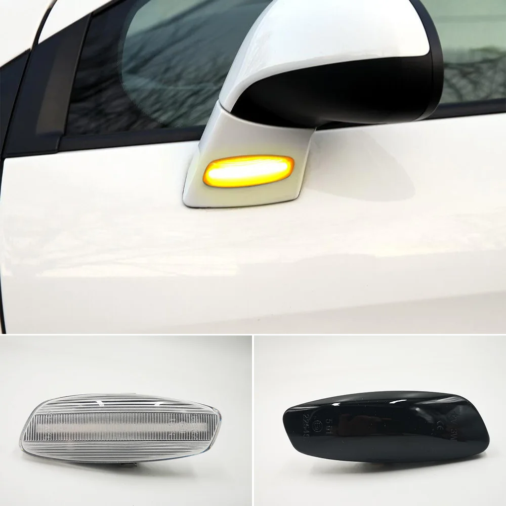 Luz-pisca-pisca-lateral-de-autom-vel-2-pe-as-din-mico-led-para-citroen ...