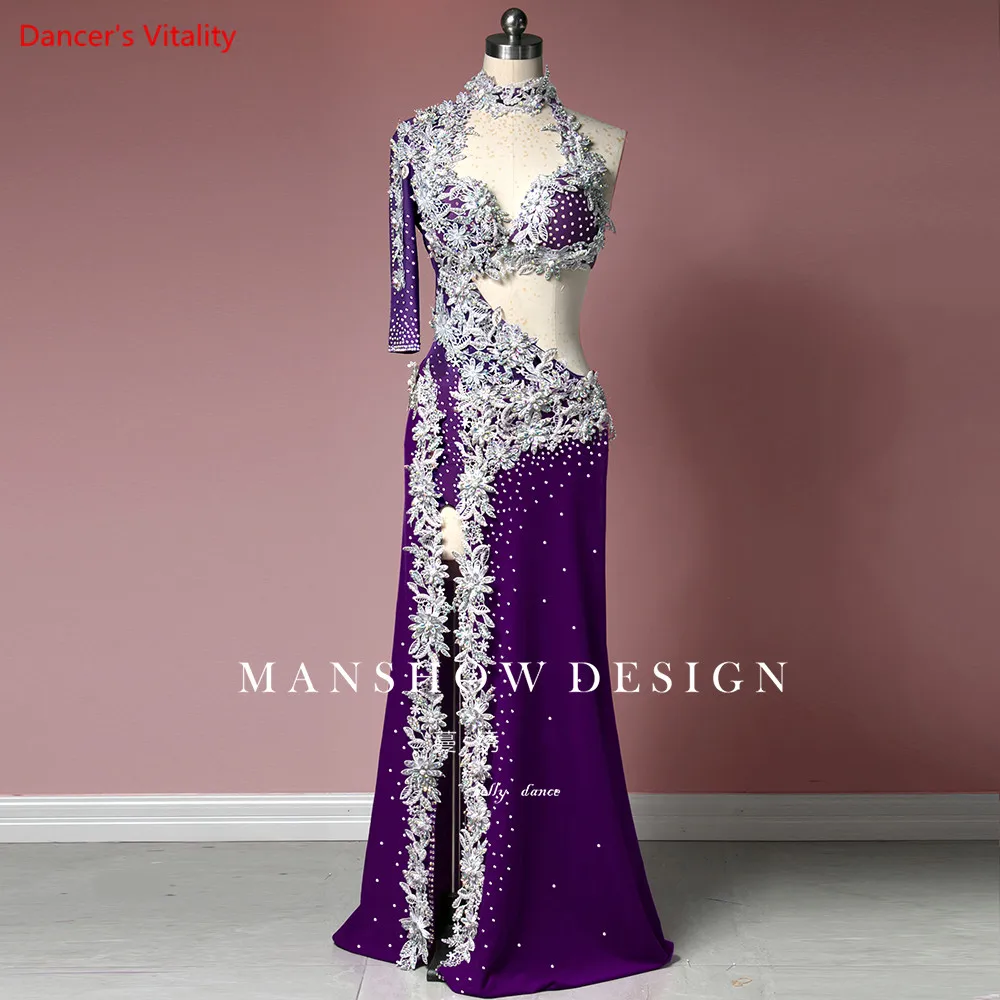 Belly Dance Costume Women 2020 New dance Costume Belly Robe Long Dress ...