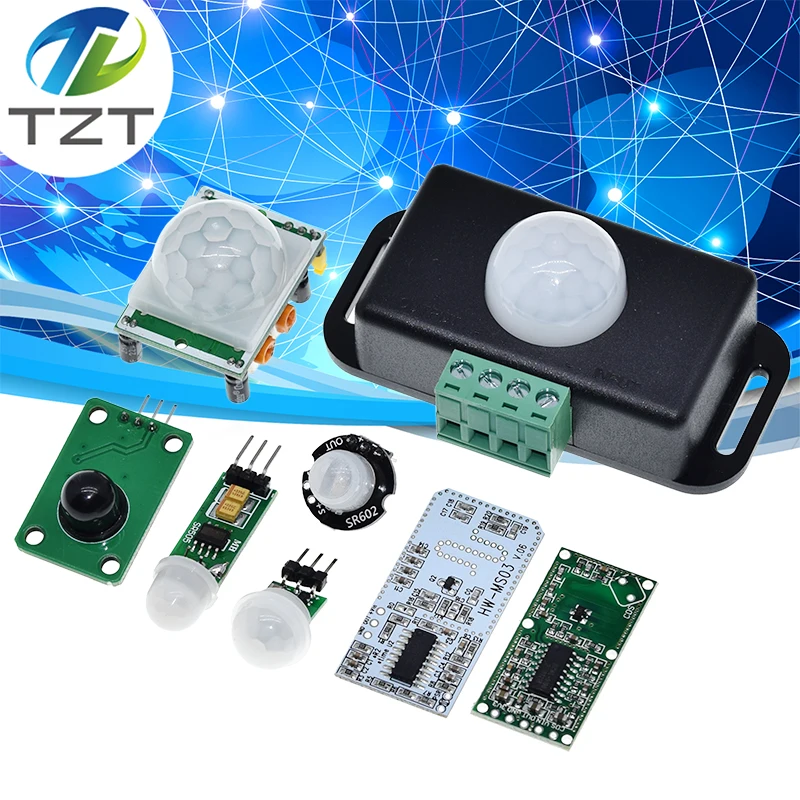 HC SR501 módulo Detector de movimiento para Arduino, dispositivo con ...