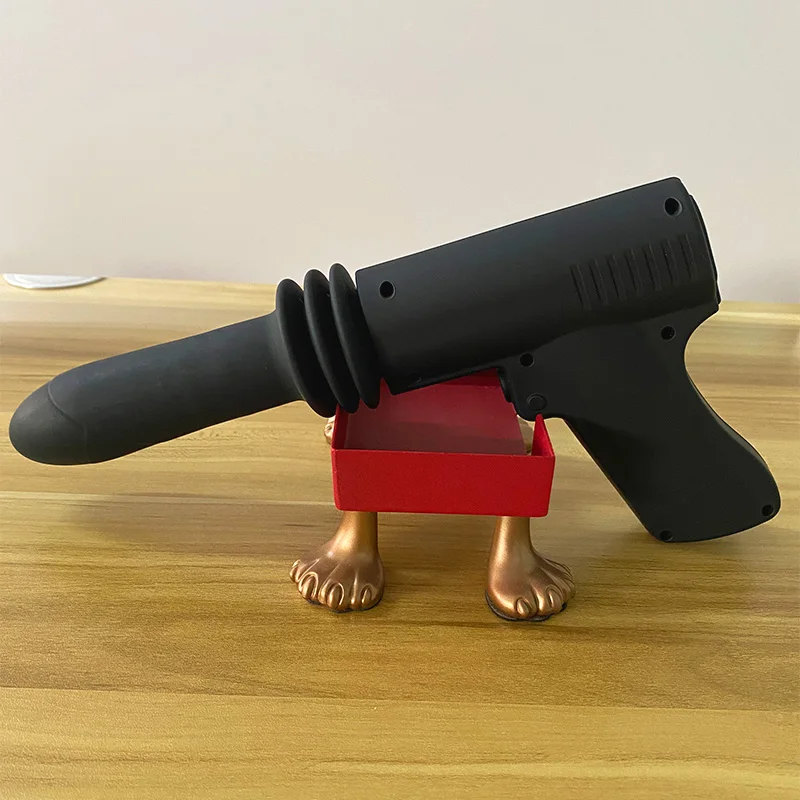 Pistolet sexuel, masseur, jouet pour adulte, gode télescopique automatique, vibrateur, Machine ...