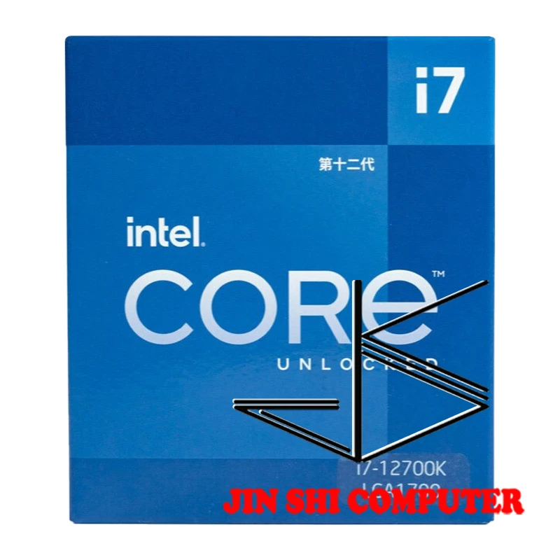 Intel Core I7-12700k I7 12700k 3.6 Ghz Twelve-core Twenty-thread Cpu Processor 10nm L3=25m 125w ...