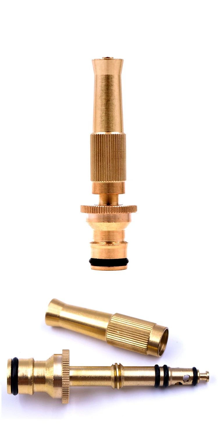 TUYAU - BUSE - ACCESSOIRE DE BUSE,A--Pulvérisateur'eau réglable, buse de tuyau en laiton, outil ...