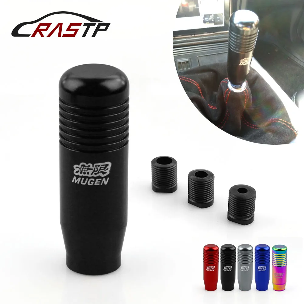 RASTP Red Aluminum Gear Shift Knob Stick Manual Transmission Racing ...