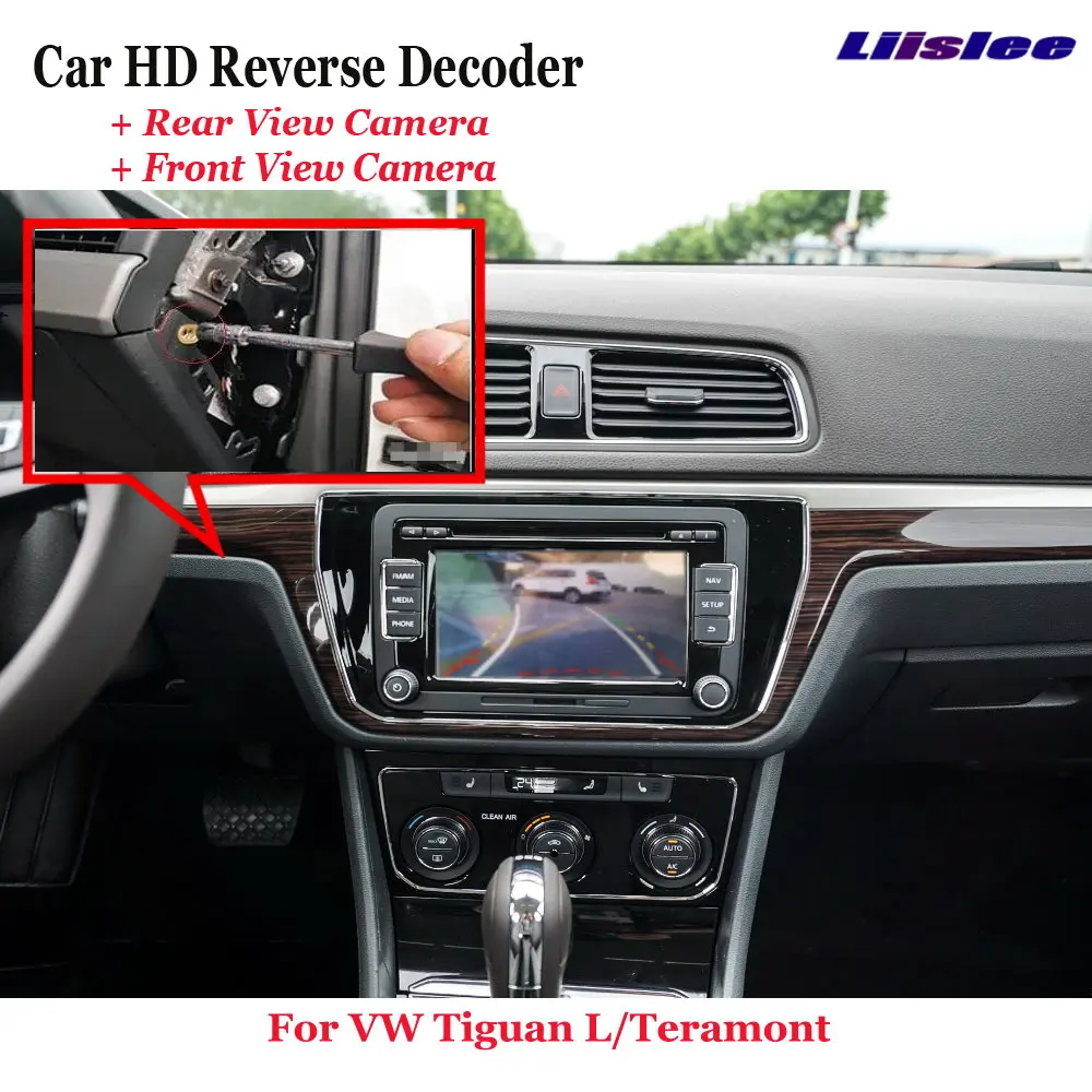 For-Volkswag-VW-Tiguan-L-Teramont-2013-2021-Car-DVR-Rearview-Front ...