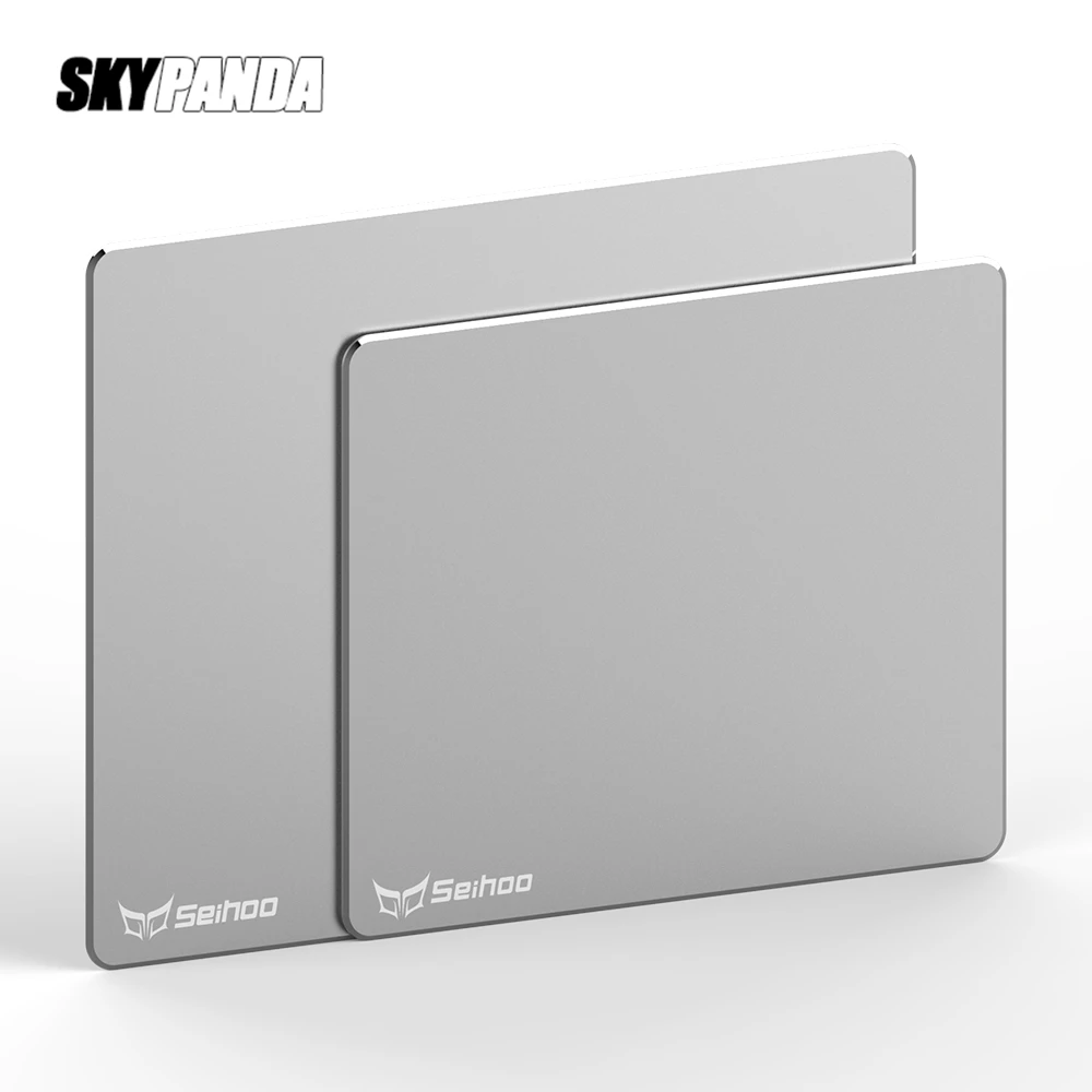 Anodized-Aluminum-Alloy-Smooth-Mouse-Pad-240x200-300mm-Hard-Metal-Mat ...