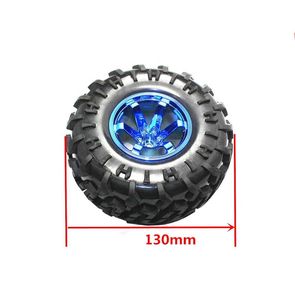 Rubber wheel 130MM car wheel Robot parts Smart car chassis Tires,Climb ...