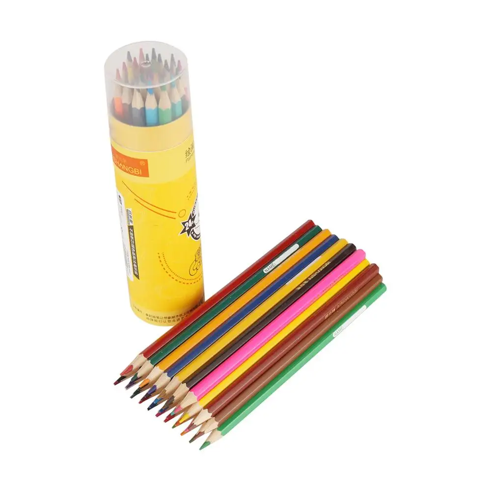 Barrel Packed Wooden Colored Pencil Kit Painting Drawing Sketch ...