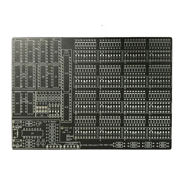 CPU DIY kit TD4 DIY CPU kit (PCB and all components) Make a simple yet ...
