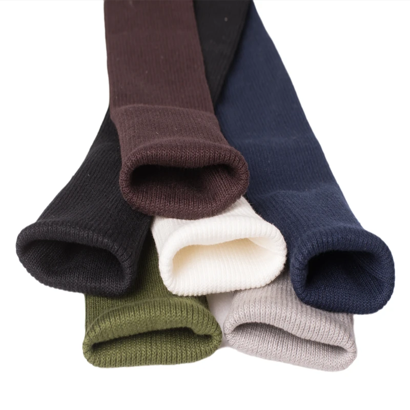 1x1 Tubular Cotton Rib Stretch Knit Jersey Cuffs Collars Hems Fabric ...