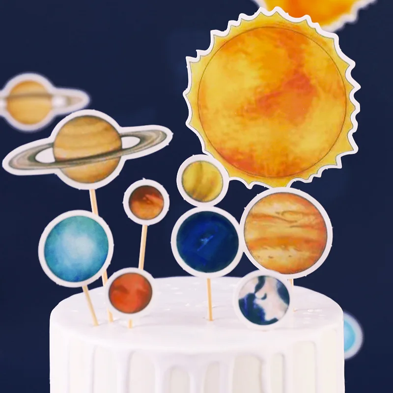 Solar System Cake Balls