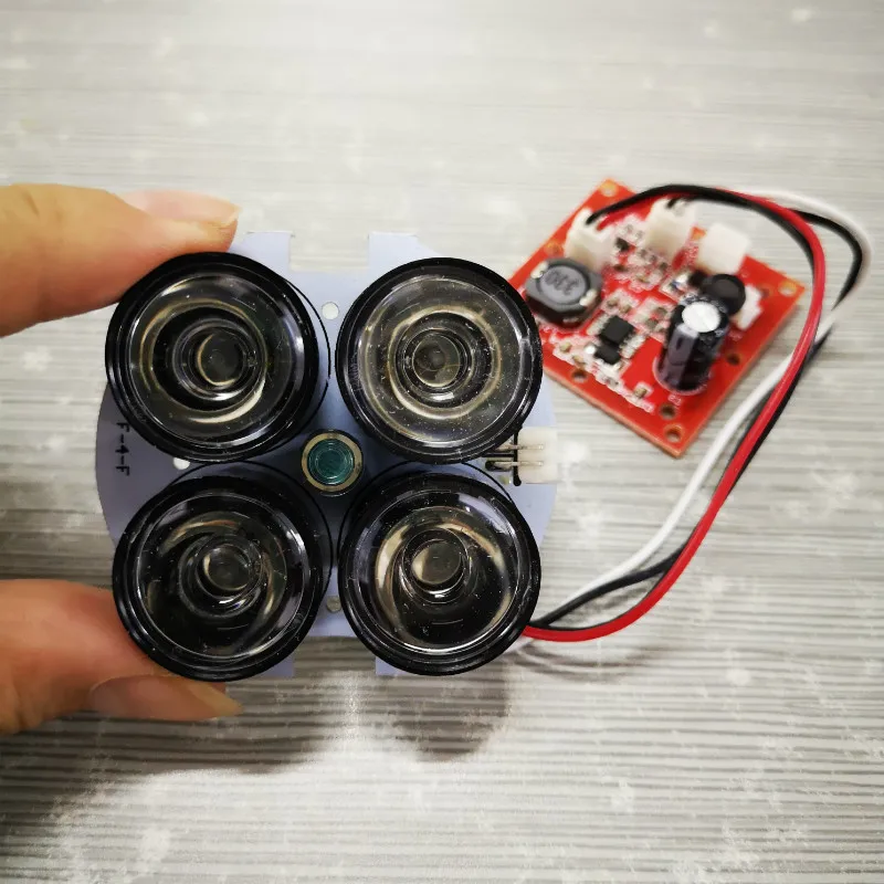 Almost-Invisible-940nm-spot-4pcs-IR-infrared-array-LEDs-board-DC12V-90 ...