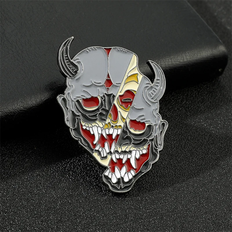 Metal Clothing Badges | Metal Horror Brooch | Jewelry Accessories ...