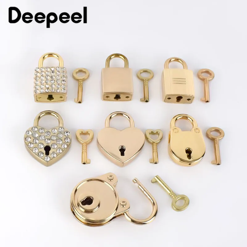 2/5pcs Deepeel Metal Lock Square Clasp Turn Lock Twist Locks Diy ...