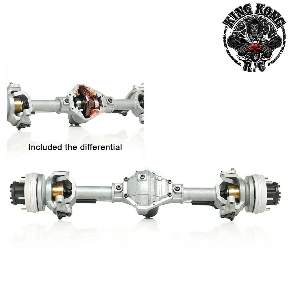 Front Axle Tamiya 6x6 | Kingkong Rc Truck | Rc Kingkong Axle | Front ...