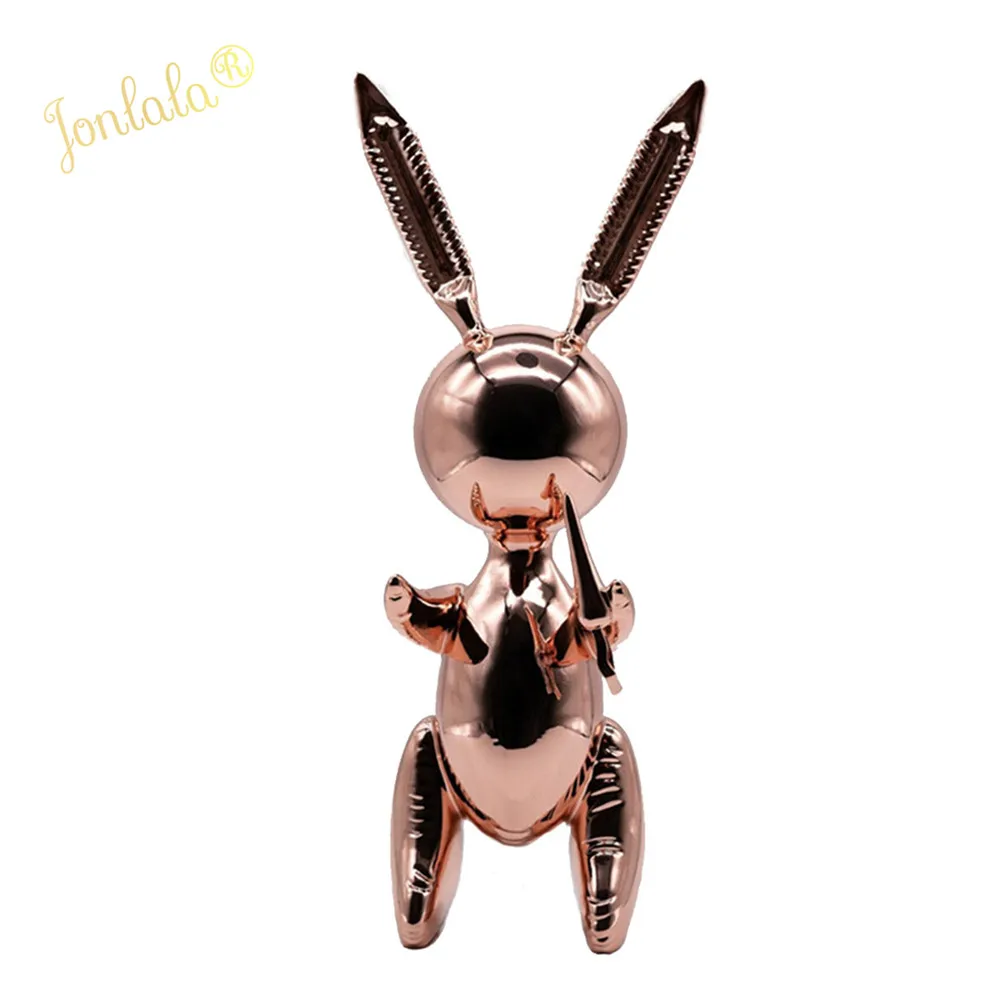 Modern-Art-Plating-Balloon-Rabbit-Sculpture-Shiny-Craft-Statue-Home ...