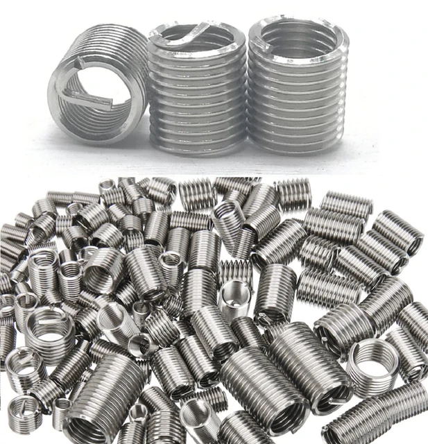 304 Stainless Steel Wire Threaded Inserts 304 Stainless, 45% OFF