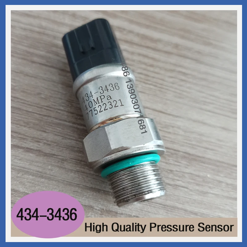 Excavator Electric Parts 4343436 E320D High Pressure Sensor Switch 434-3436