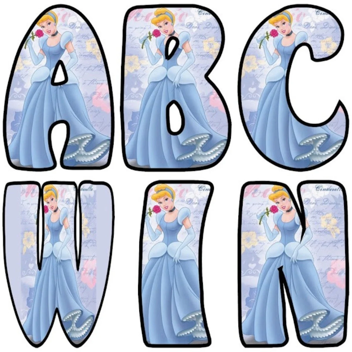 Disney Princess Alphabet