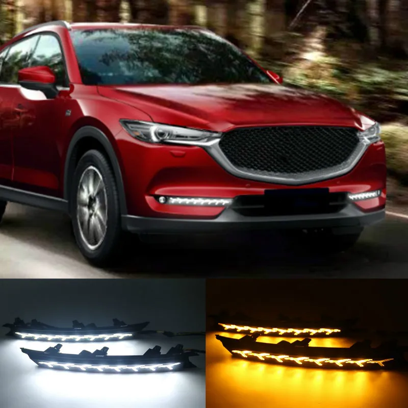 LED-Daytime-running-lights-for-Mazda-CX-5-CX5-CX8-CX-8-2017-2018-DRL ...