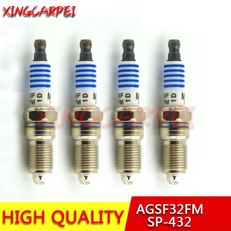 AGSF32FM SP 432 iridium Spark Plug AGSF32FM SP 432 For Ford Mazda Buick ...
