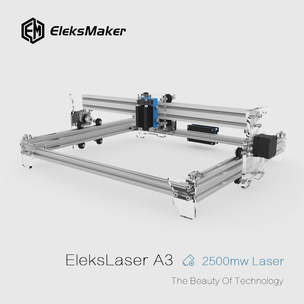 EleksMaker? EleksLaser A3 Pro 2,5 W / 2500mW A3 Violet Licht Laser ...