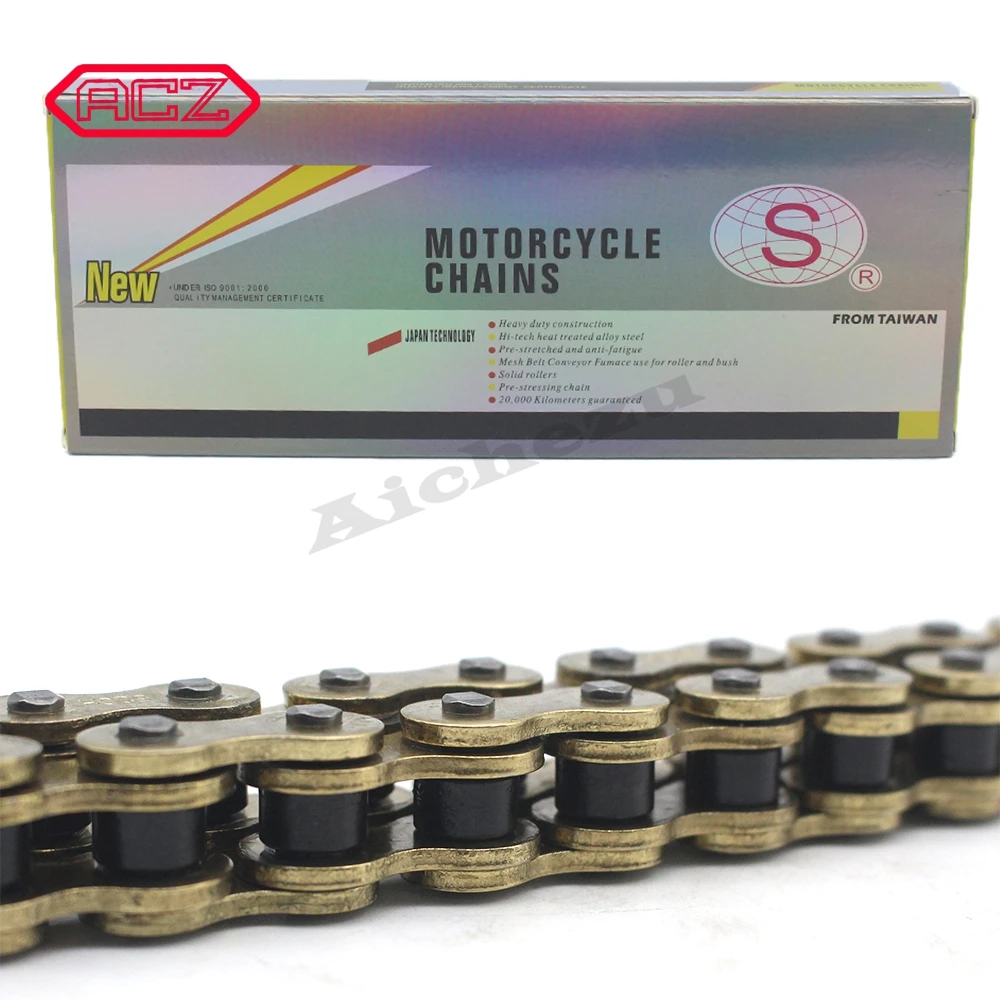 Universal-Motorcycle-Chain-520-525-530-120L-NO-O-RING-X-RING-for-Honda ...