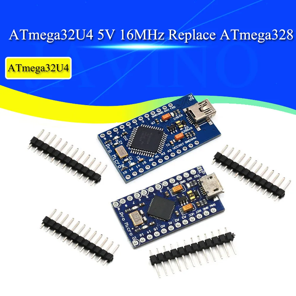 Pro Micro Atmega32u4 5v 16mhz Replace Atmega328 For Arduino Atmega 32u4 ...