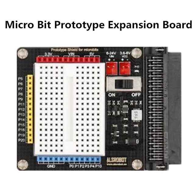 Original BBC Microbit Expansion Board Prototype PCB Board Control ...